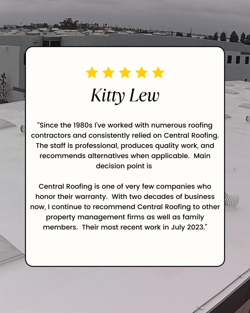 Commercial Roofing Contractors - Los Angeles & Orange County